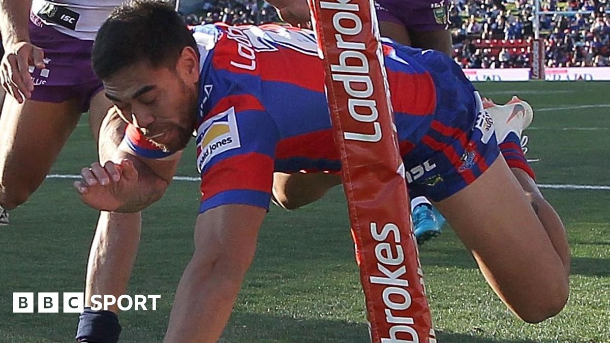 Ken Sio: Salford Red Devils sign Newcastle Knights winger on three-year ...