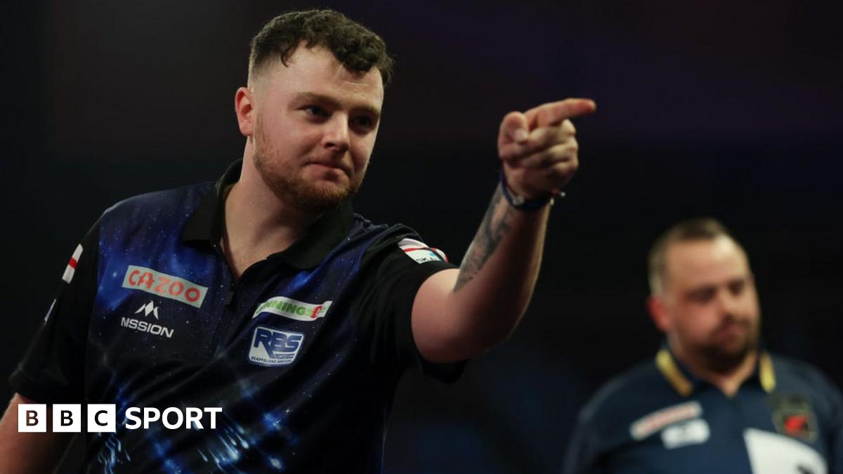 PDC World Championship: Josh Rock beats Jose Justicia on Alexandra ...