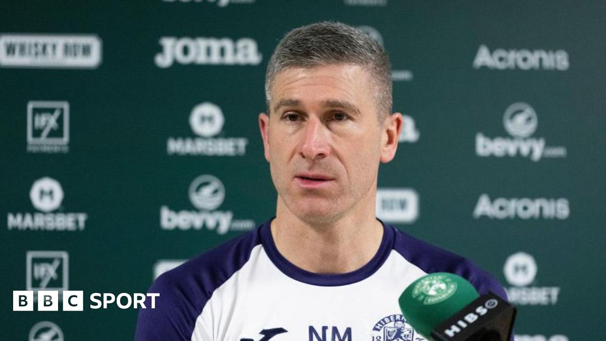 Hibs: Montgomery on Boyle, referees & 'outstanding' Triantis - BBC Sport