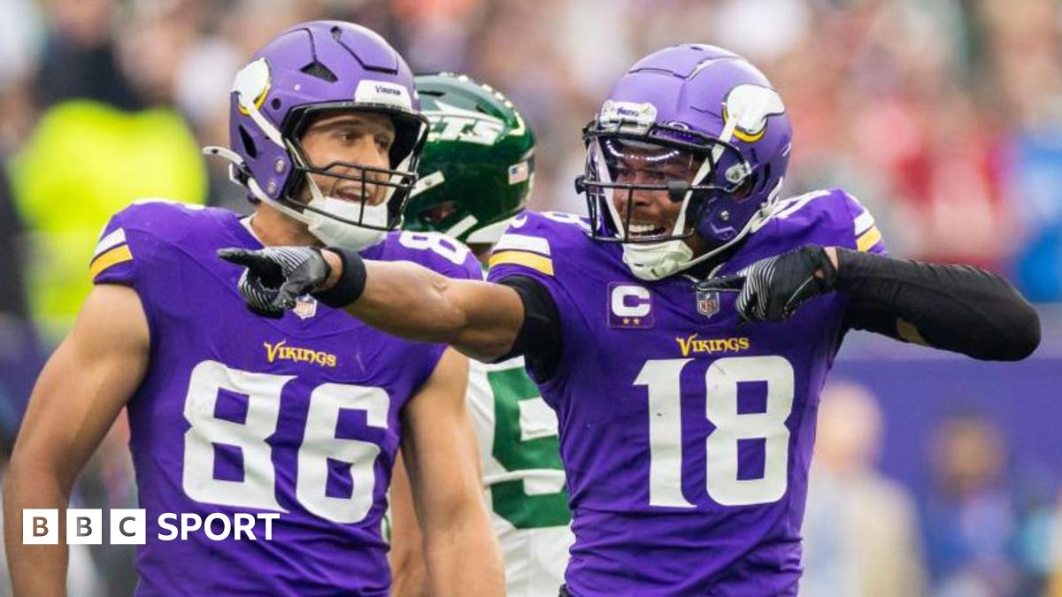 NFL London: Minnesota Vikings hold on for 23-17 win over Aaron Rodgers ...