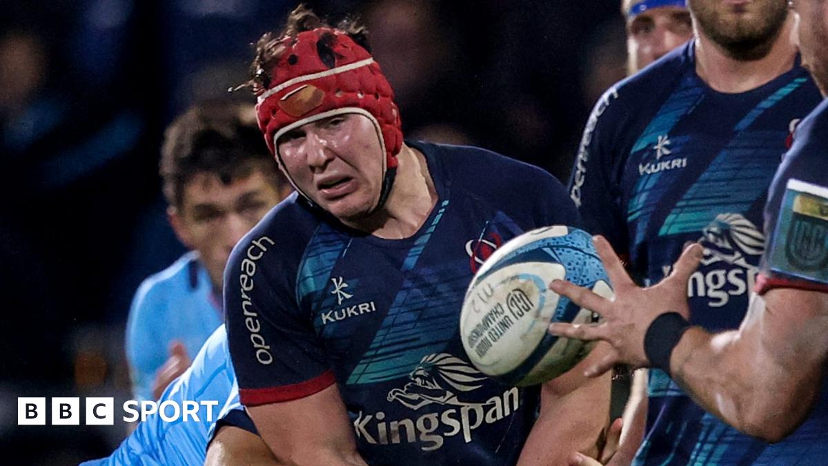 United Rugby Championship: Ulster 32-23 Bulls - Tom Stewart hat-trick ...