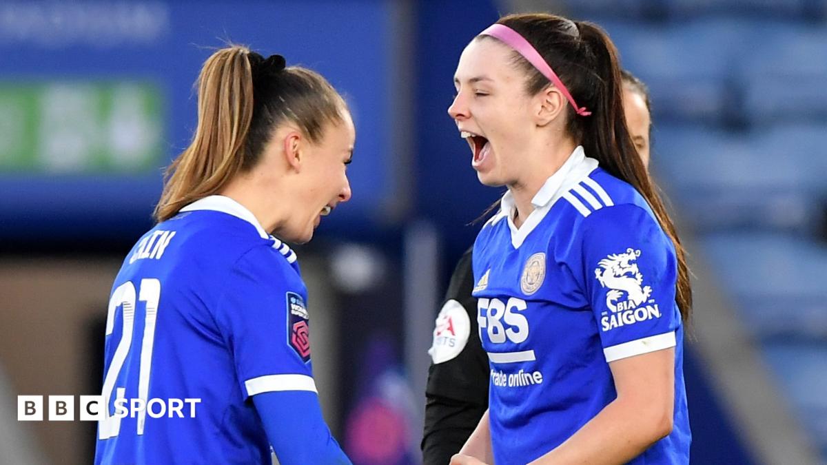 Leicester City 2-1 Reading: Carrie Jones' late winner lifts Foxes off ...