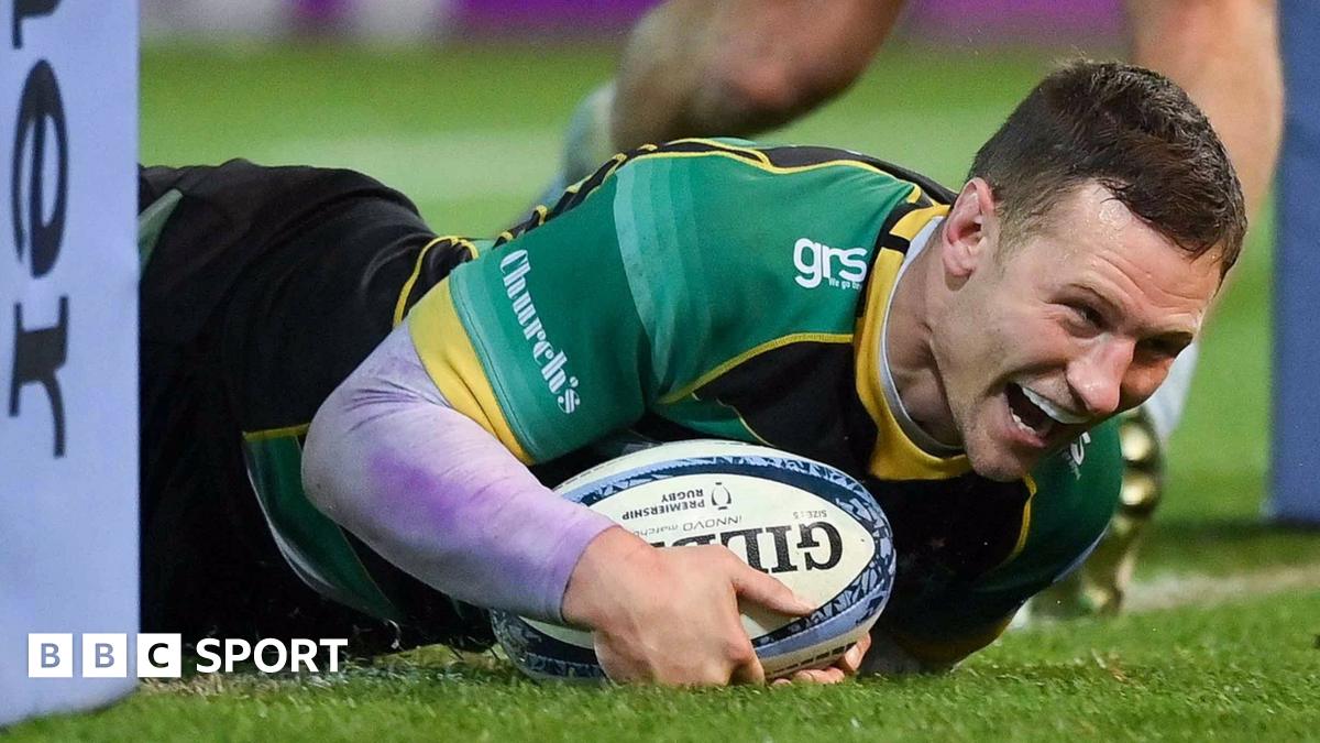 Fraser Dingwall: Northampton Saints centre agrees new contract - BBC Sport