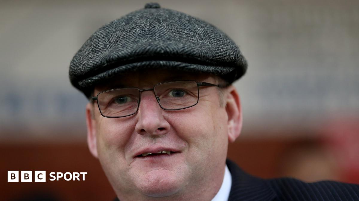 Accrington: Owner Andy Holt 'not disappointed' to be back in League Two ...
