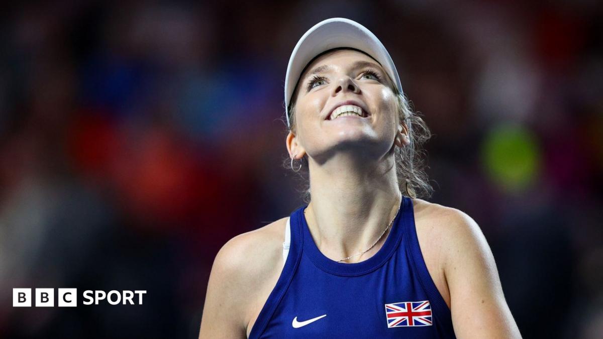 Billie Jean King Cup 2023 results: Katie Boulter loses to Caroline ...