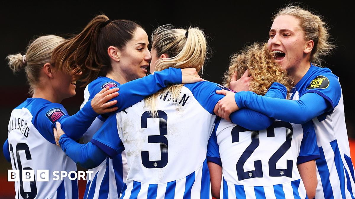 Brighton & Hove Albion Women 3-2 Bristol City Women: Elisabeth Terland ...
