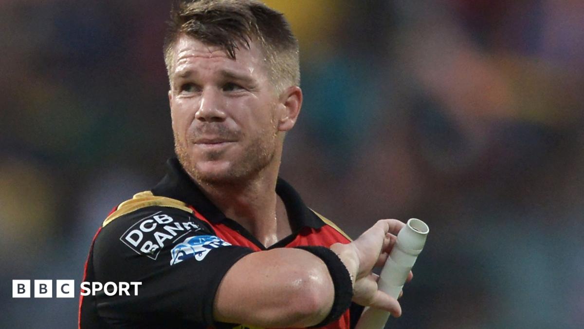 David Warner scores 85 on IPL return for Sunrisers Hyderabad - BBC Sport