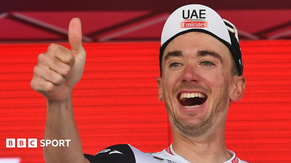 Giro d'Italia: Brandon McNulty pips Ben Healy to victory in stage 15 ...