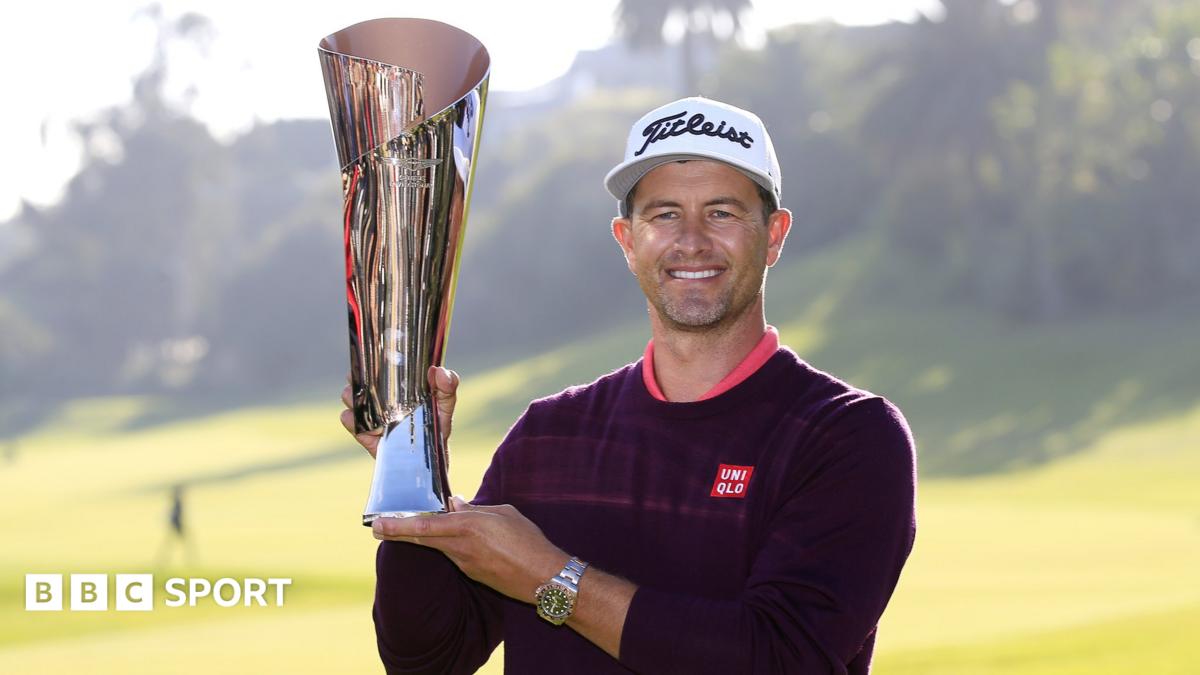 Genesis Invitational: Adam Scott wins as Rory McIlroy falls three shots ...