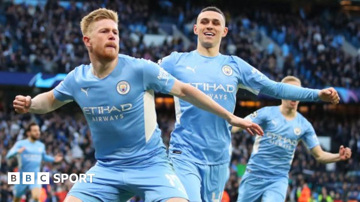 Manchester City 4-3 Real Madrid: Pep Guardiola's side win thrilling ...