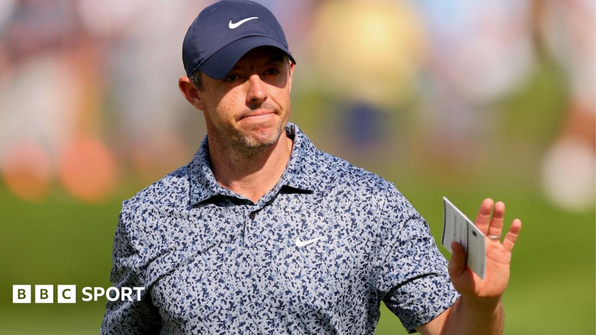 Rory McIlroy and Open champion Brian Harman share BMW Championship ...