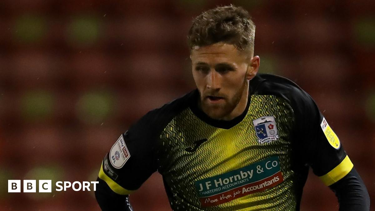 Patrick Brough: Barrow wing-back agrees new two-year contract - BBC Sport