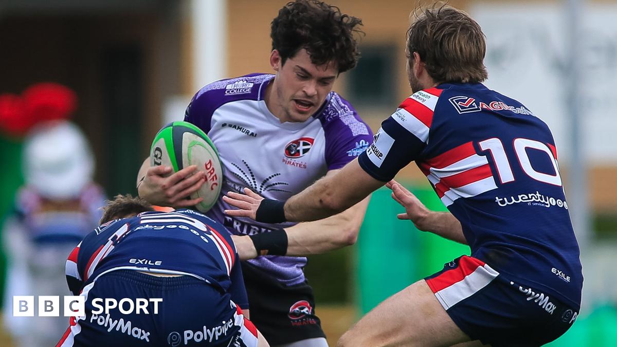 Cornish Pirates score late to beat Doncaster Knights 14-13 - BBC Sport