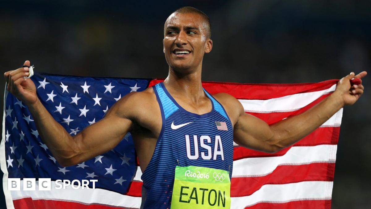 Rio Olympics 2016: Ashton Eaton retains decathlon title to match Daley ...