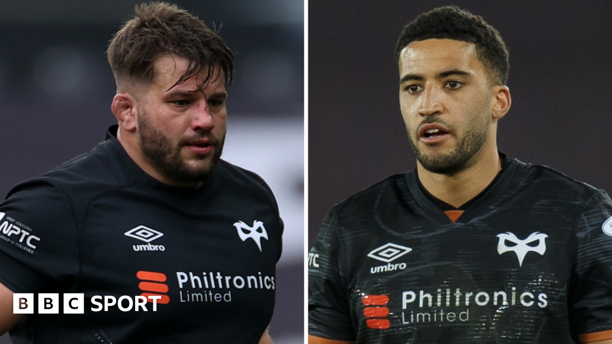 Ospreys: Wing Keelan Giles and prop Tom Botha sign new deals with Welsh ...