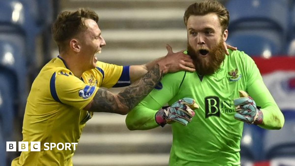 Rangers 1-1 St Johnstone (2-4 on penalties): Zander Clark claims ...