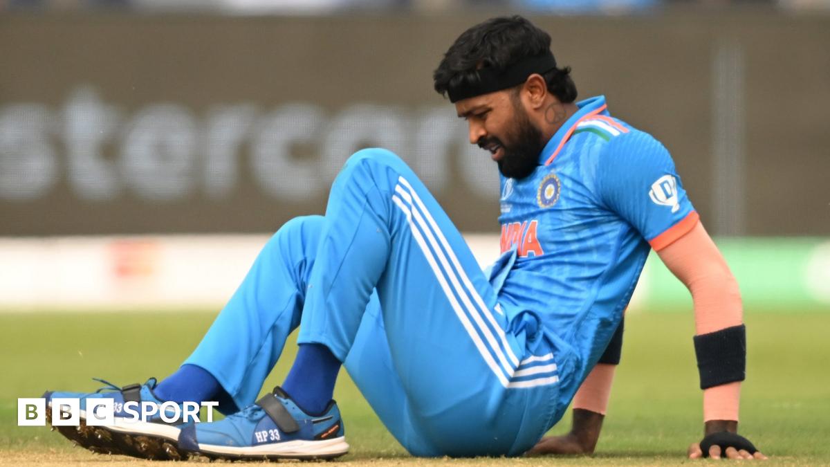 Cricket World Cup 2023: Hardik Pandya out of the tournament with ankle injury - BBC Sport