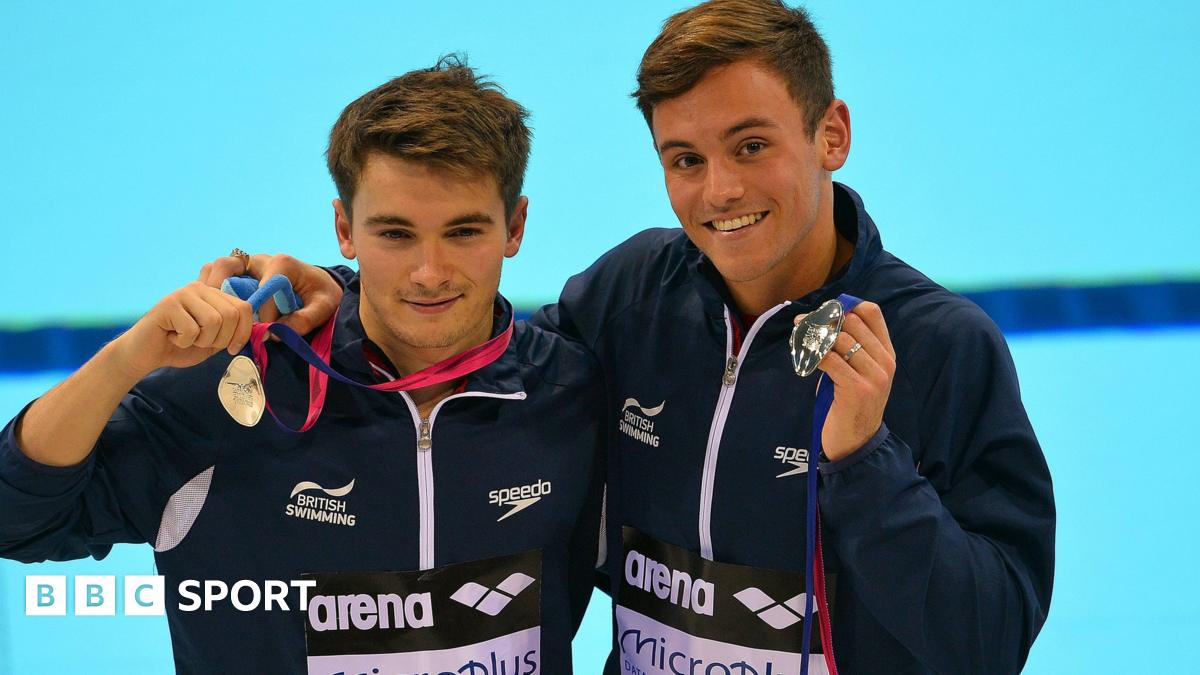 Tom Daley & Dan Goodfellow take European silver - BBC Sport