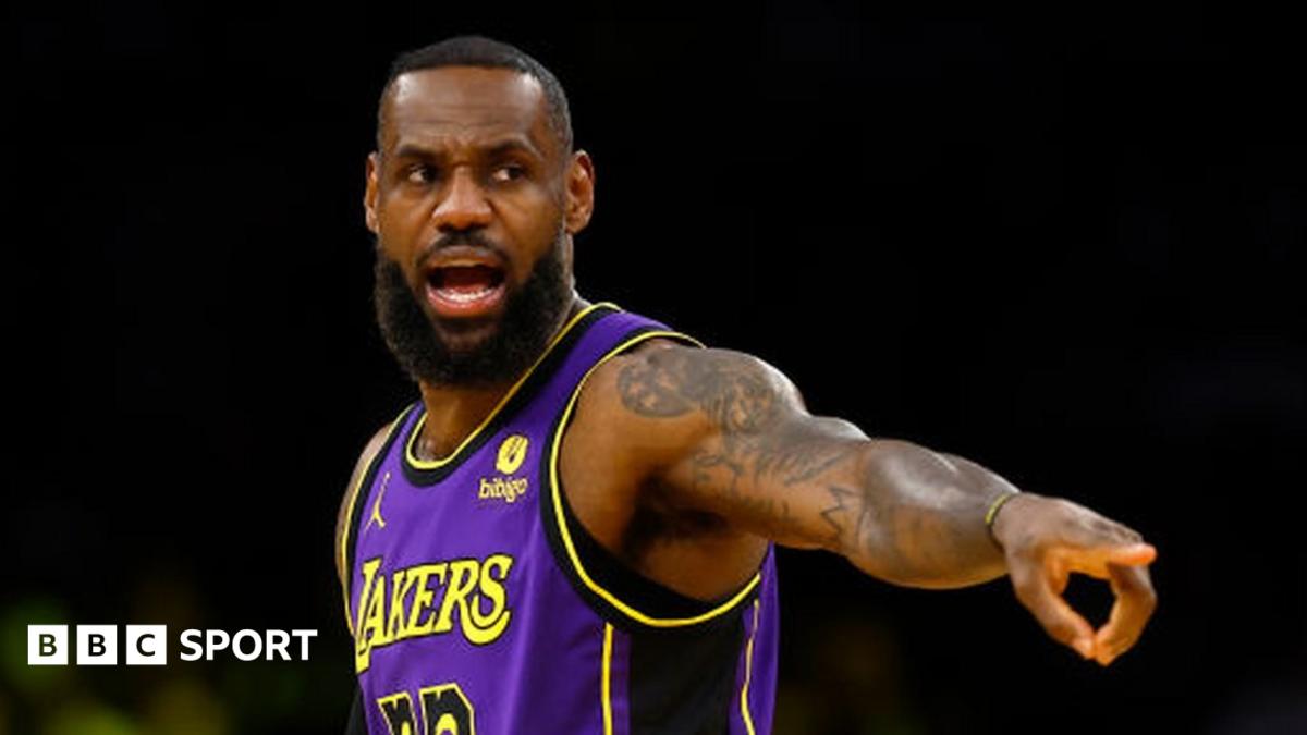 NBA: LeBron James stars as Los Angeles Lakers beat Victor Wembanyama's ...