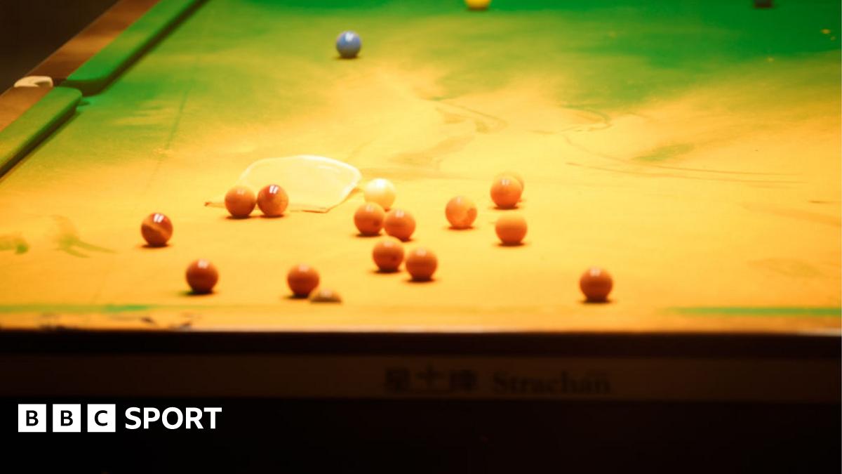 Snooker protest: Two individuals bailed by police after incident at ...