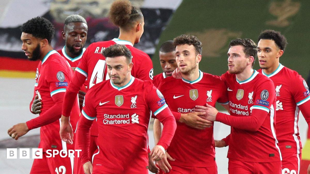 Liverpool 2-0 FC Midtjylland: Diogo Jota and Mohamed Salah score in ...