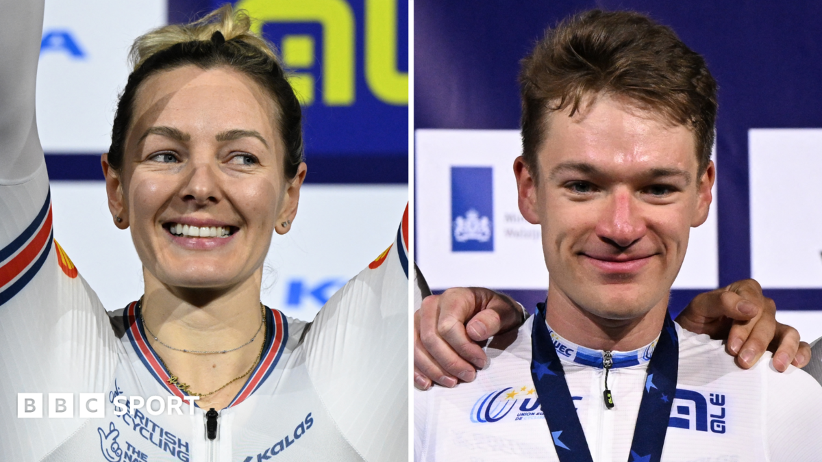 Katy Marchant and Ethan Hayter claim gold for Great Britain at track ...