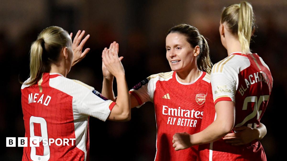 London City Lionesses 0-4 Arsenal: Cloe Lacasse double sets up Aston ...