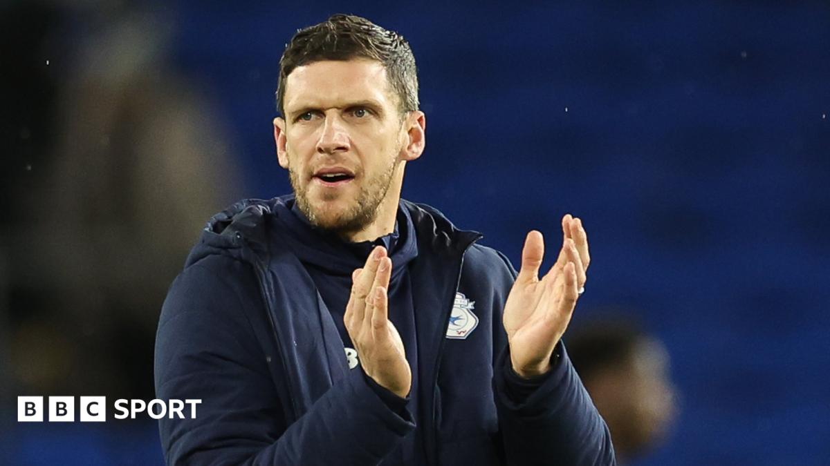 Ex-Cardiff City boss Mark Hudson leaves with 'full heart' - BBC Sport