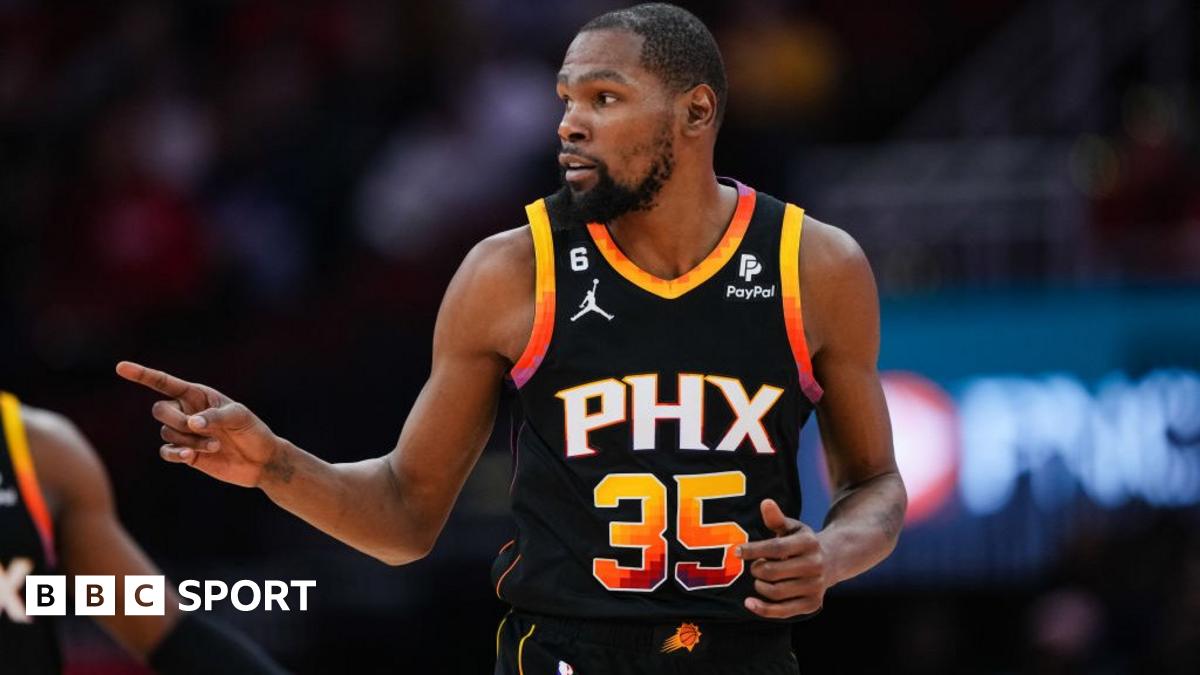 NBA round-up: Kevin Durant triple-double as Phoenix Suns beat Houston ...