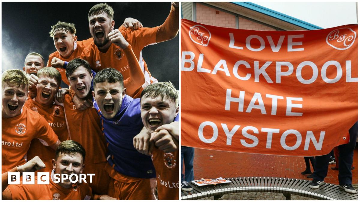 Blackpool's youth team making headlines against backdrop of ongoing ...