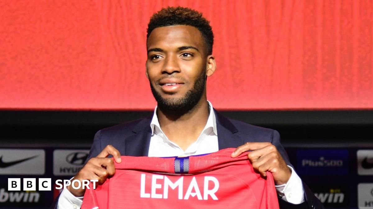 Thomas Lemar: Atletico Madrid newcomer 'very happy' to complete move ...