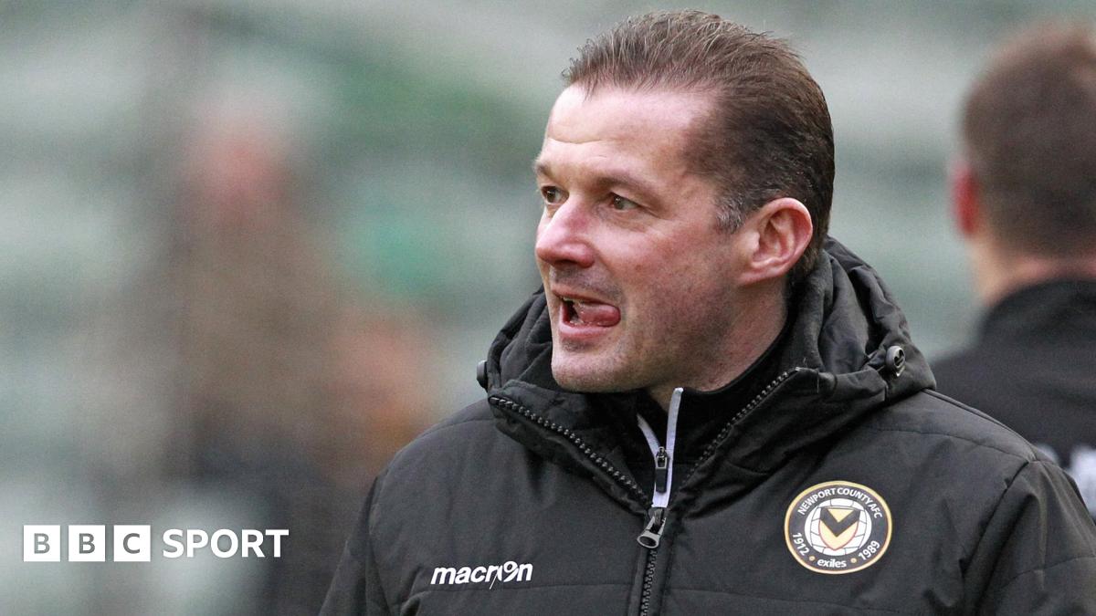 Graham Westley: Newport County boss involved in bizarre press ...
