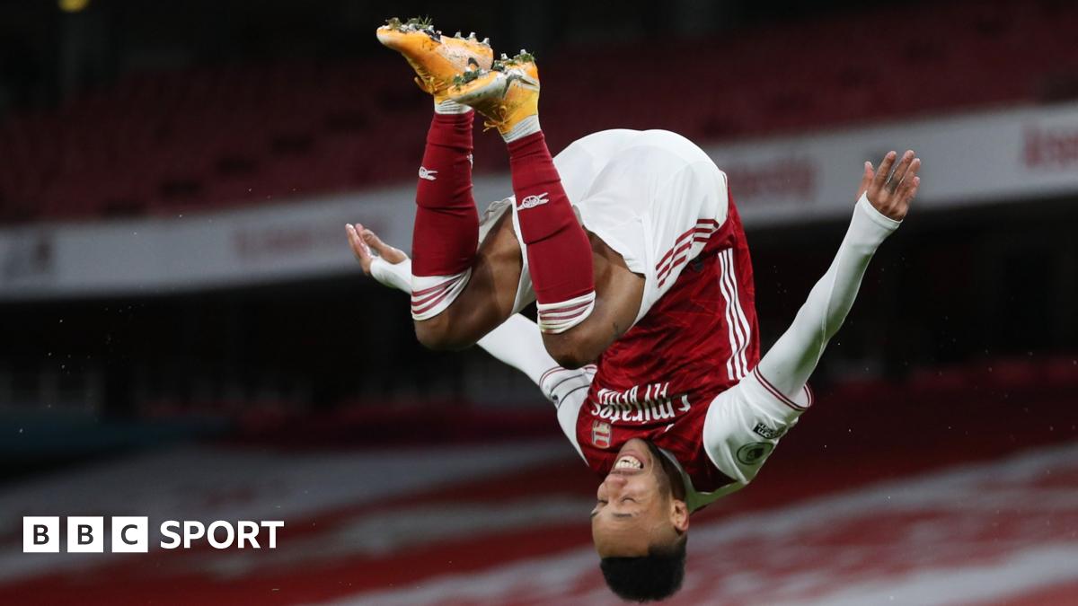 Arsenal 3-0 Newcastle: Pierre-Emerick Aubameyang and Bukayo Saka score ...