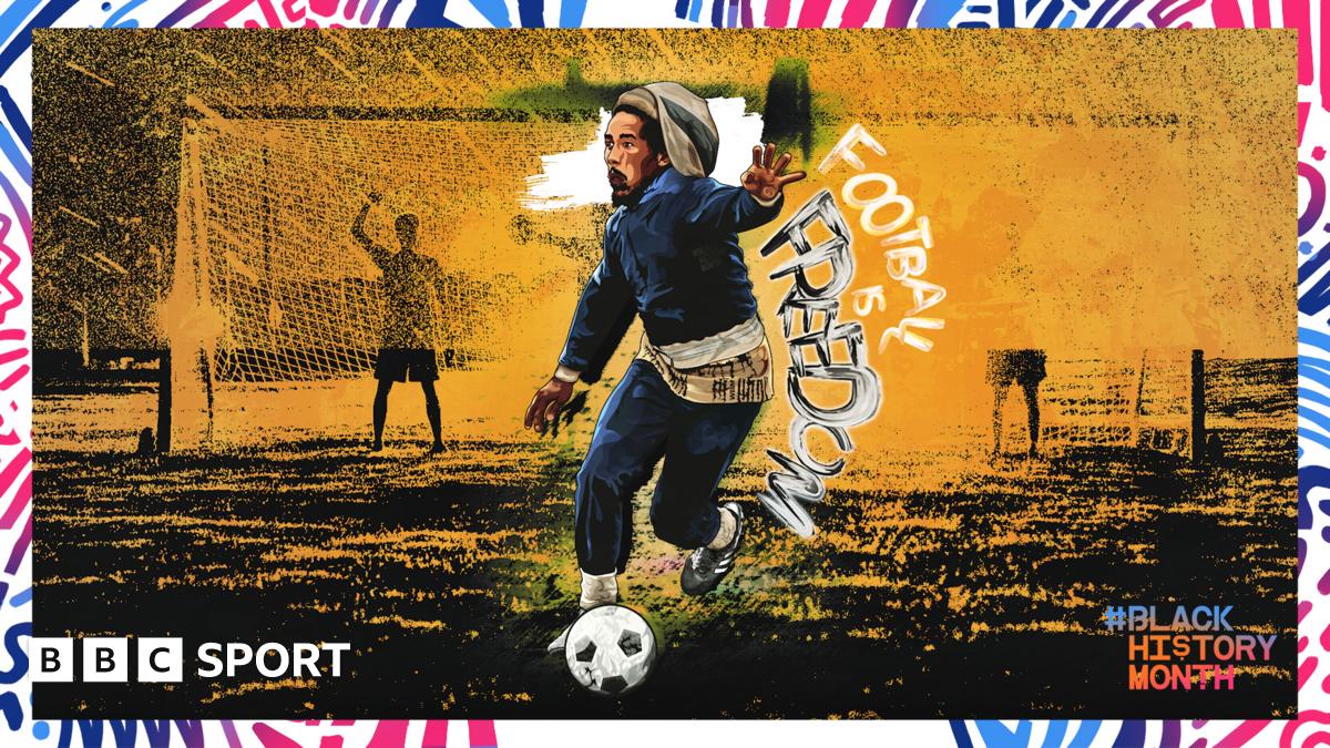 Black History Month: Bob Marley's love affair with football - BBC Sport