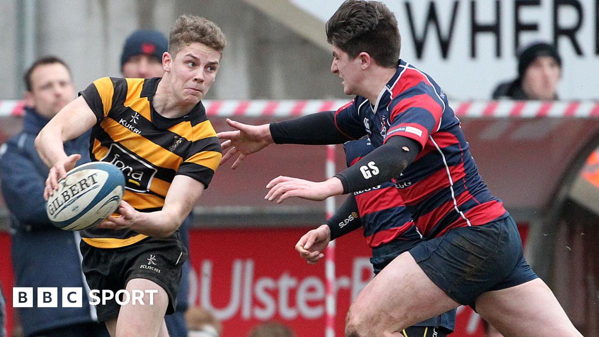 Schools' Cup semi-final: RBAI 27-19 Ballymena Academy - BBC Sport