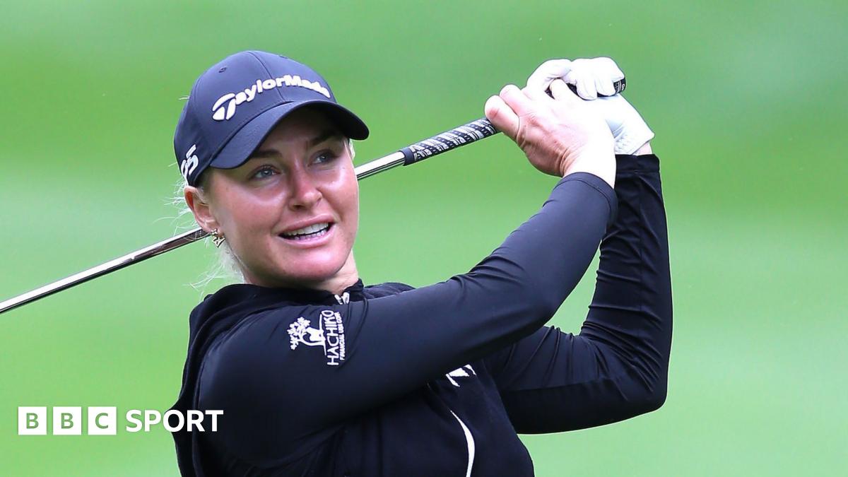 Aramco Team Series: Charley Hull shares lead on five under after dramatic first round in London ...