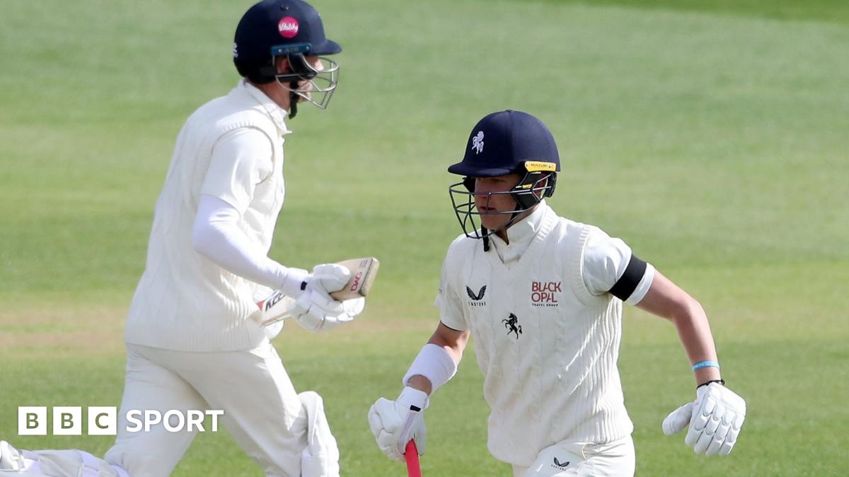 County Championship: Kent bat out rain-shortened day to draw at Essex ...