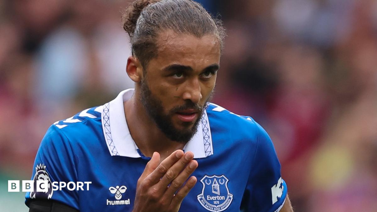 Dominic Calvert-Lewin: Everton striker faces spell out with facial ...