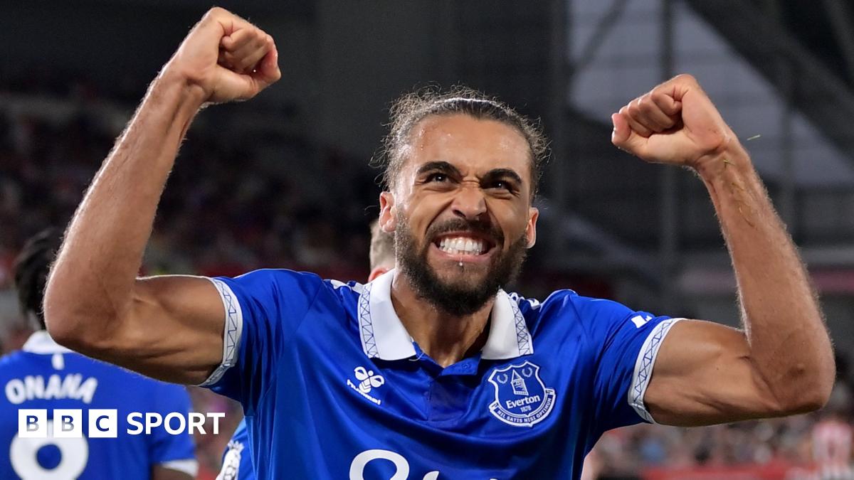 Brentford 1-3 Everton: Dominic Calvert-Lewin goal helps Toffees end ...
