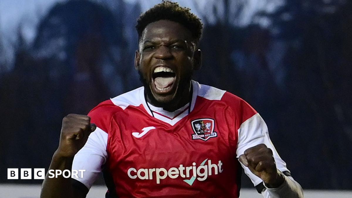 Offrande Zanzala: How Exeter City forward fled civil war to become a ...