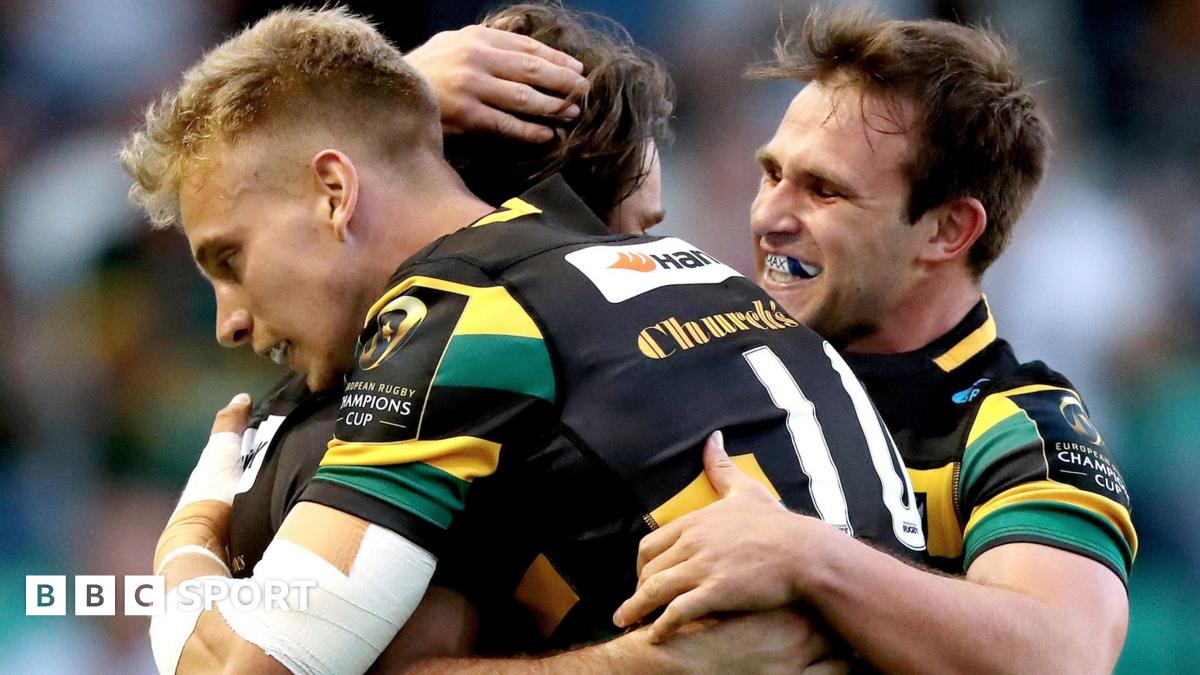European Rugby Champions Cup play-off final: Northampton 23-22 Stade ...