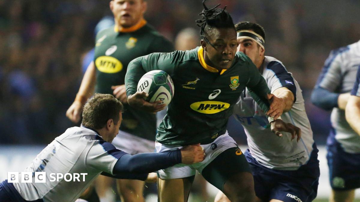 Scotland v South Africa - autumn Test as it happened - BBC Sport
