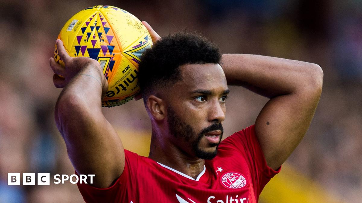 Aberdeen: Derek McInnes praises Shay Logan's approach to racist abuse ...
