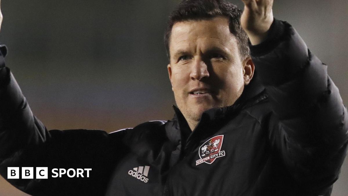 Exeter City: Shrewsbury Town win a 'fantastic result', says boss Gary ...