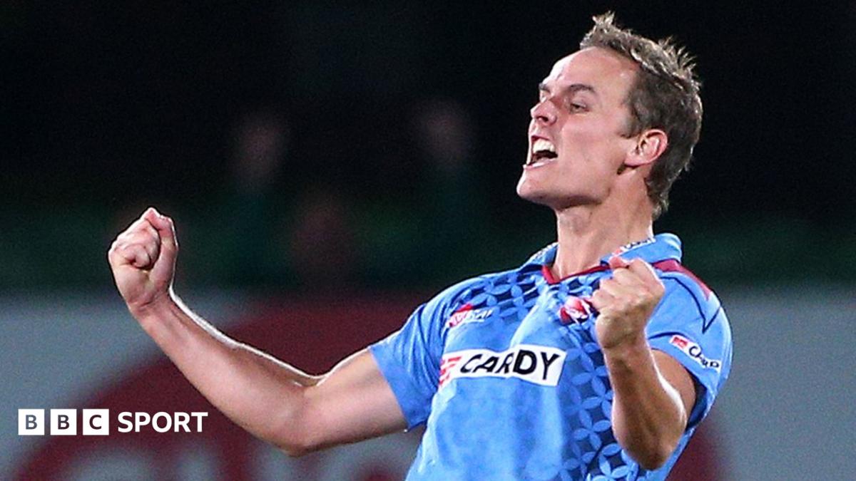 David Griffiths: Fast bowler departs Kent after three seasons - BBC Sport