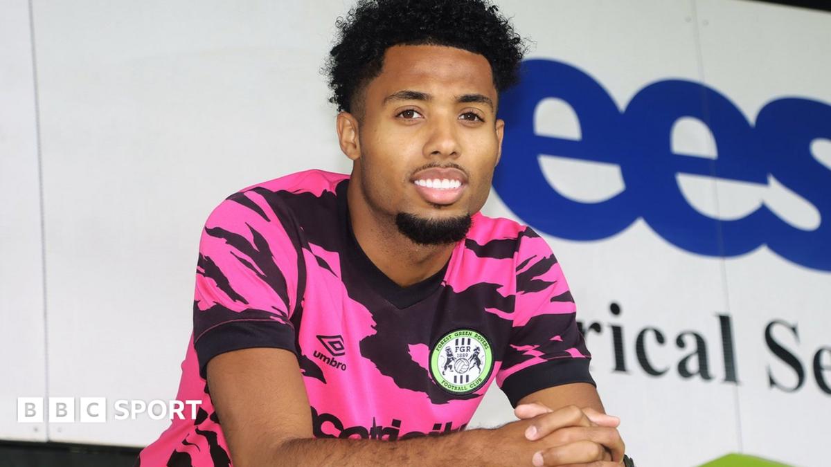 Marcel Lavinier: Forest Green sign defender from Swindon Town - BBC Sport