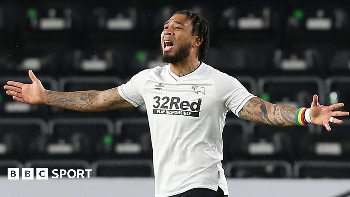 Derby County 2-0 Swansea City: Rooney's Rams claim first home win - BBC ...