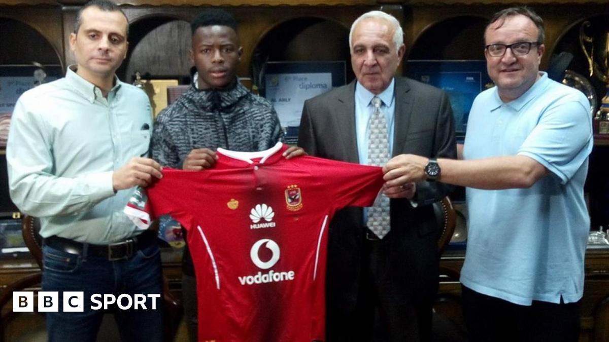 Mahlambi to be first South African to play in Egypt - BBC Sport