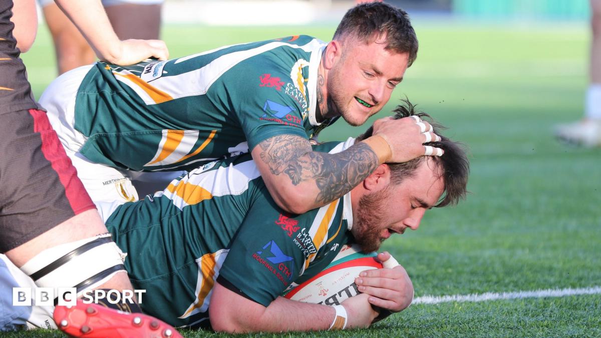 Merthyr claim Welsh Premiership title with last-gasp 28-24 win over RGC ...