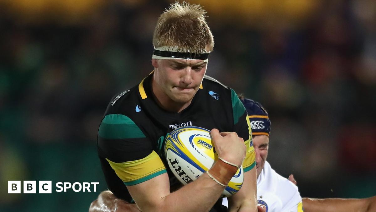 David Ribbans: Northampton Saints second row agrees new contract until ...